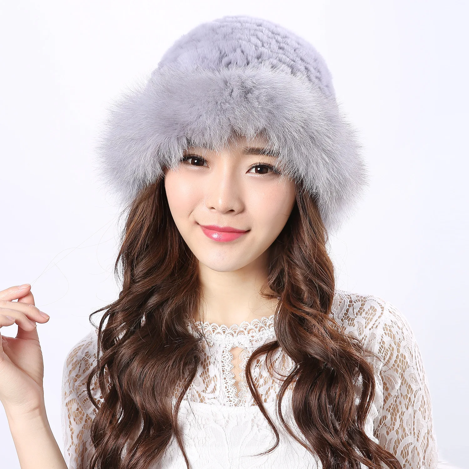 17-new-autumn-and-winter-fur-of-Rex-rabbit-hair-Princess-Hat-Lady ...