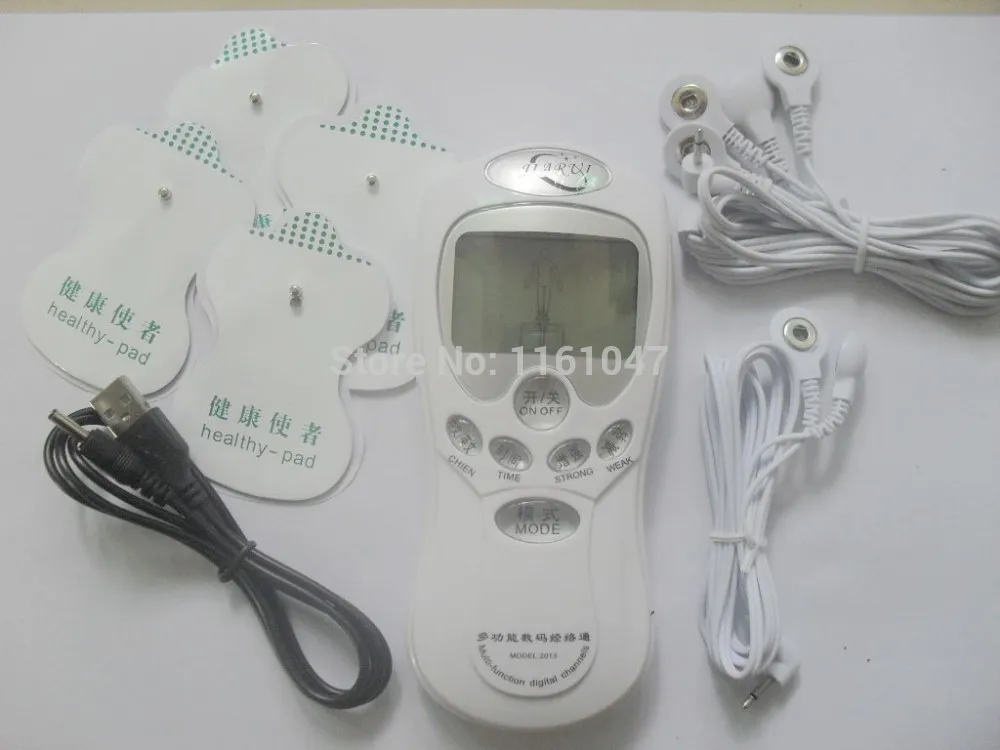 Freeshipping Good quality White Dual Input Tens Acupuncture Digital ...