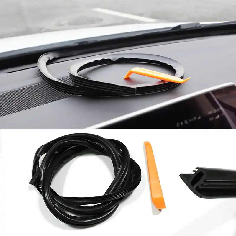 3M Universal B Type Car Door Seal Strips Sticker Trunk Soundproofing ...