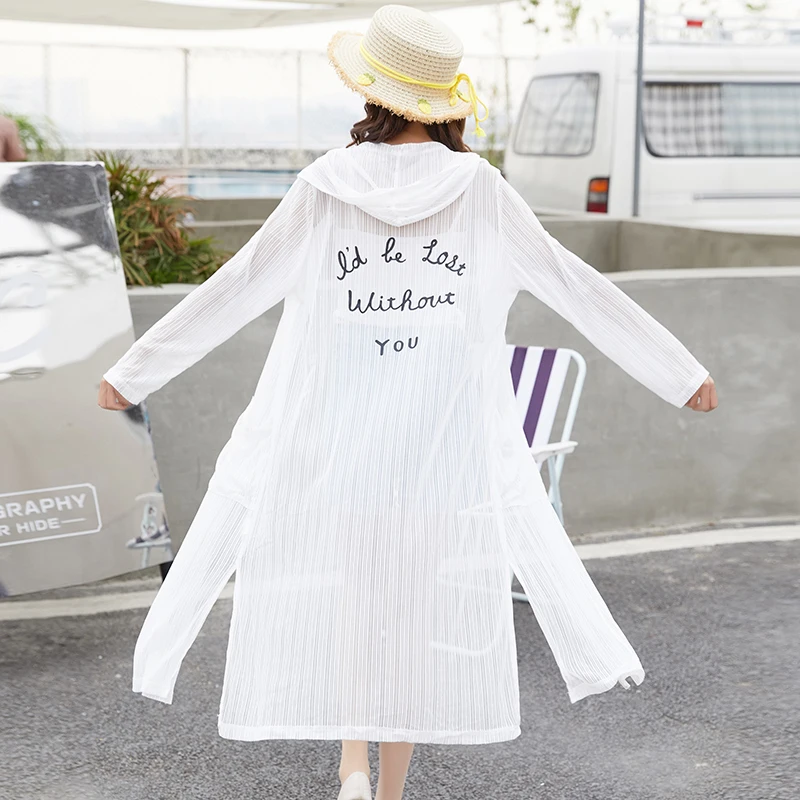 Sun Protection Clothing Girl 2018 Spring Summer New Thin Sunscreen ...