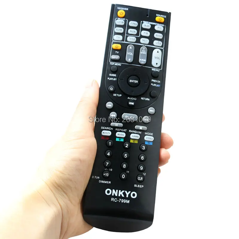 New Universal For ONKYO RC834M Audio/Video Receiver Remote Control RC ... New Universal For ONKYO RC834M Audio/Video Receiver Remote Control RC ...
