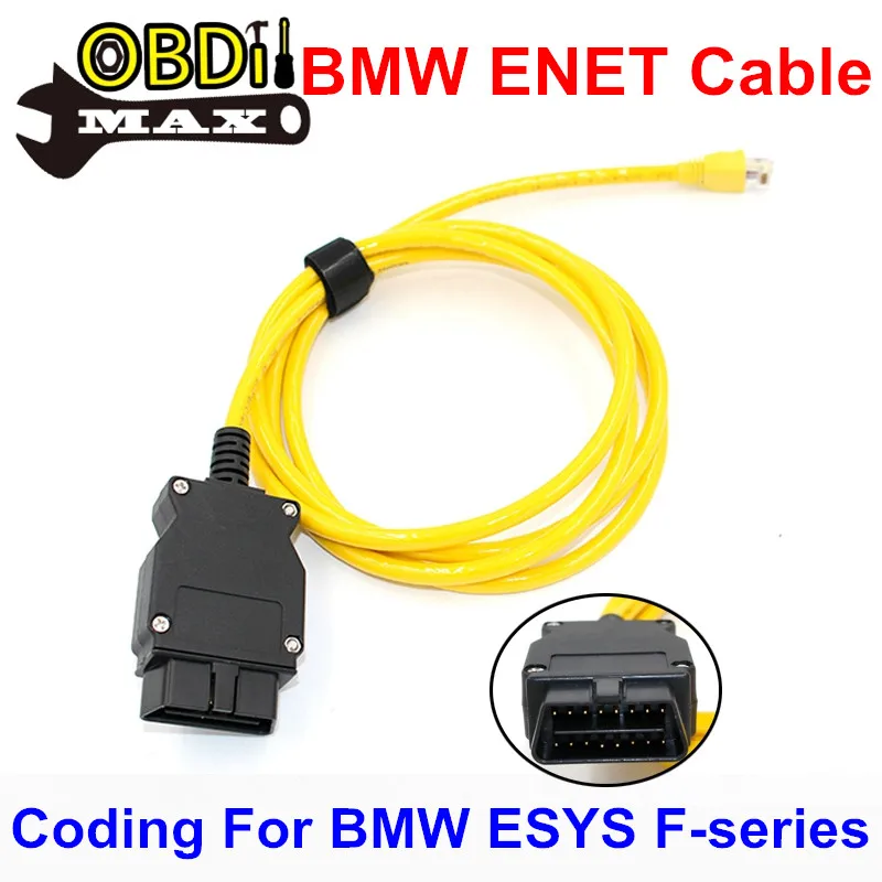 Professional For Bmw E Sys Ethernet For Bmw Enet Data Cable Coding For Esys F Series Cars Obdii