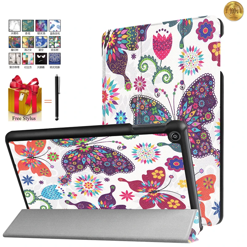 Case For Amazon Kindle Fire HD 8 2017 Tablet Capa for Amazon Fire HD 8 ...