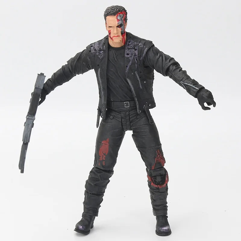 7"18cm The Terminator 2 Action Figure T 800 T 800 Steel Mill Arnold ...