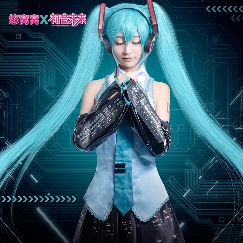 Compra Hatsune miku vestido online al por mayor de China, Mayoristas de ...