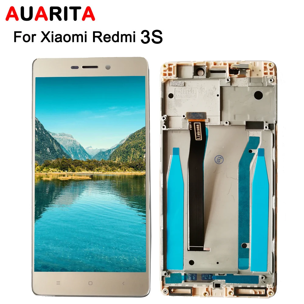 100% New 1pcs/lot LCD For Xiaomi Redmi 3S LCD Display Touch panel ...