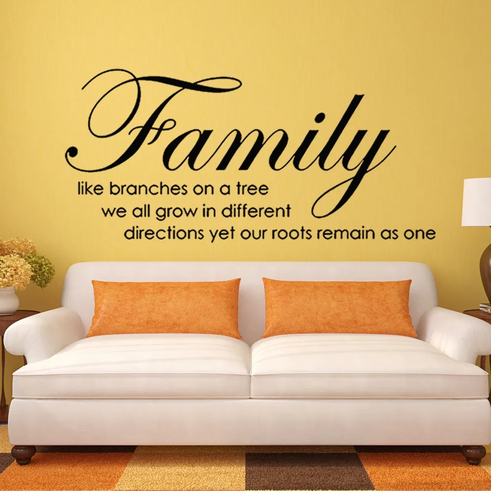 Family Wall Quotes Decals