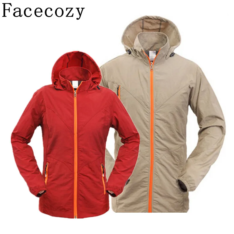 Facecozy Summer Camping Jacket Men&Women Quick Dry Fishing&Hunting ...