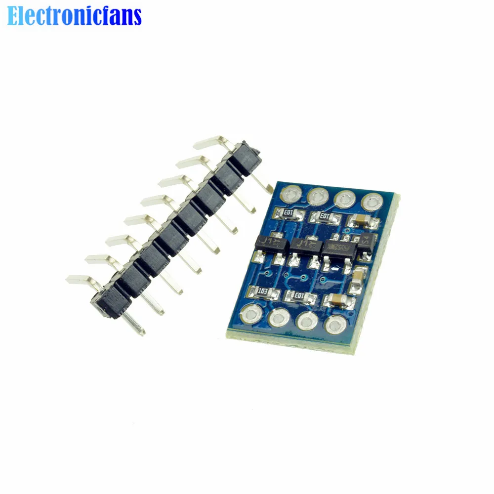5pcs Iic I2c Level Conversion Sensor Module 5v 3v System Level Converter With Pins For Arduino