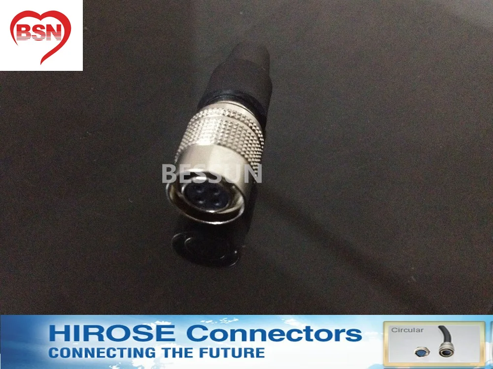 Conector Hirose 4 pin, HR10A 7 p 4 s, conectores de cables eléctricos ...