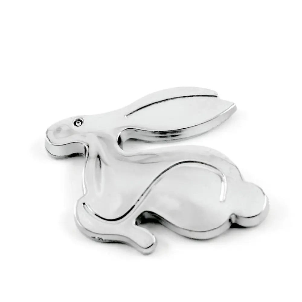 3D Metal Running Rabbit Emblem Car Rear Trunk Badge for VW Jetta Golf ...