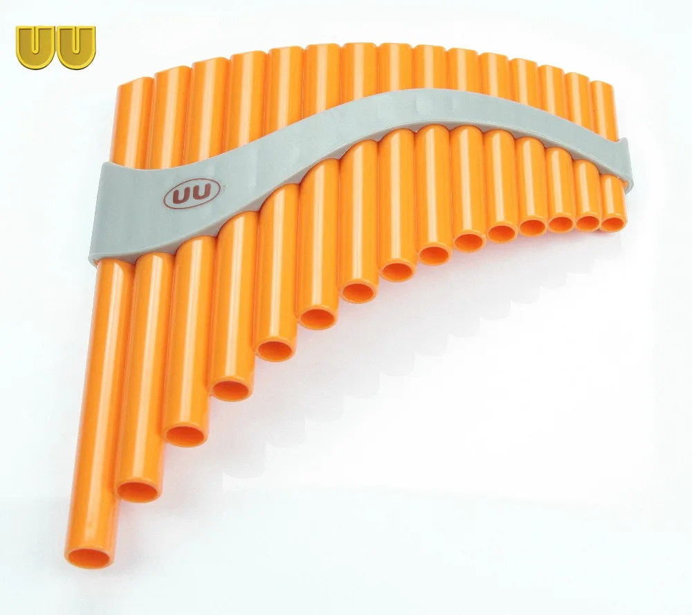 China UU Panflute Factory Direct Sales UU 15 Pipes ABS Plastic Pan ...