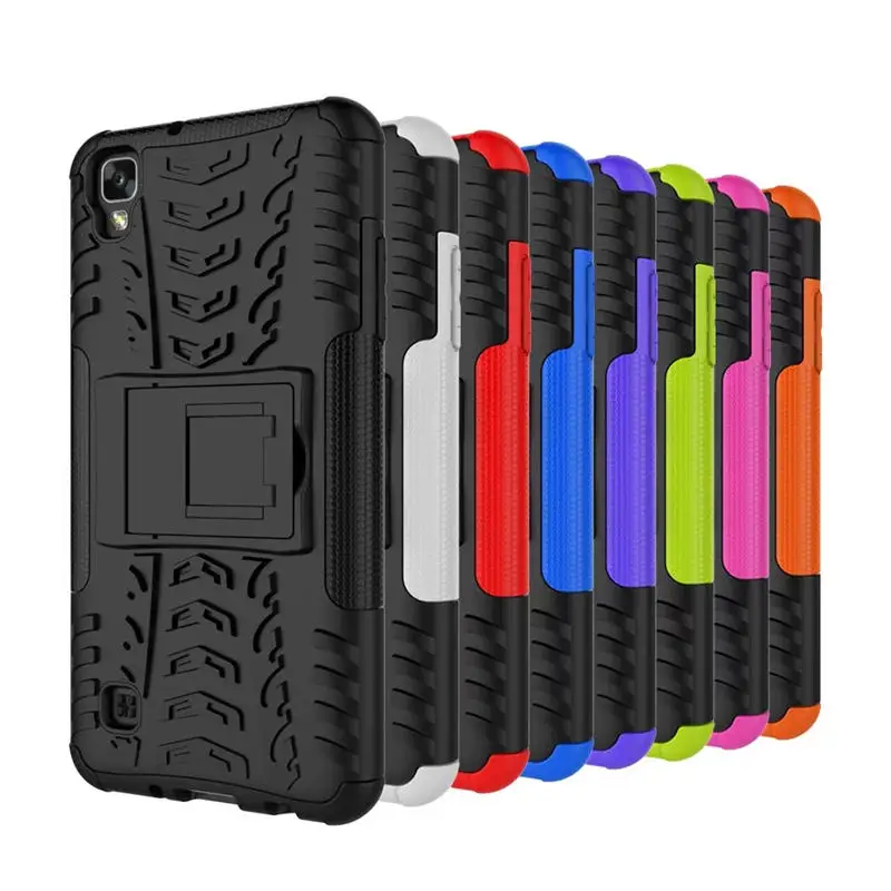 For LG X style Case 5.0 Inch Luxury Hybrid TPU Shock Proof Silicone ...