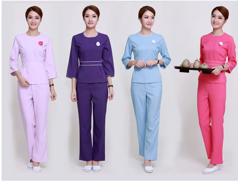 High-quanlity-Free-Shipping-Pattern-Airline-Hostess-Thai-Spa-Massage ...