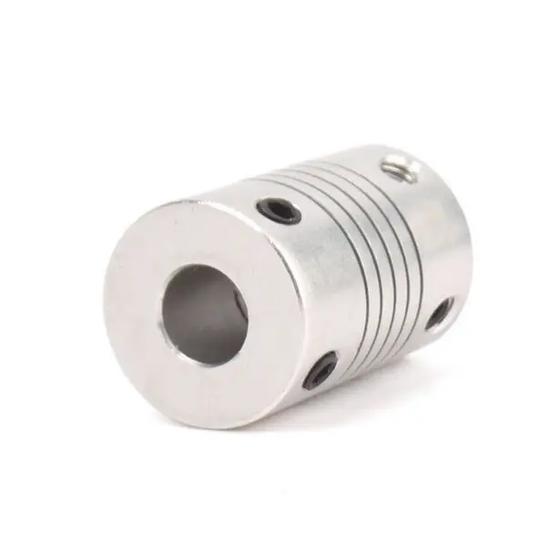 8*8 Mm Aluminium Cnc Stepper Motor Flexible Coupling Shaft Coupler ...