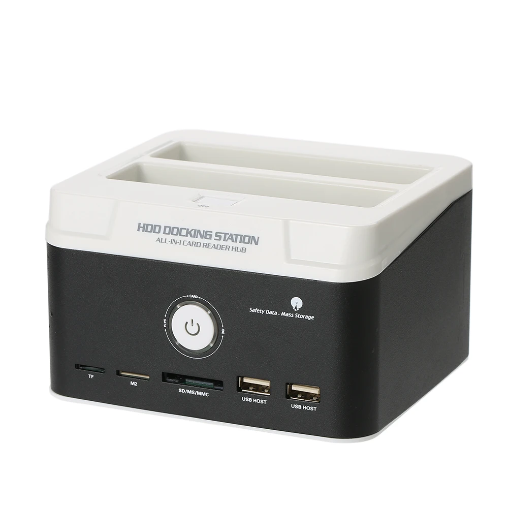 All in One 2.5"3.5" External HDD Docking Station USB2.0 HDD Enclosure ...