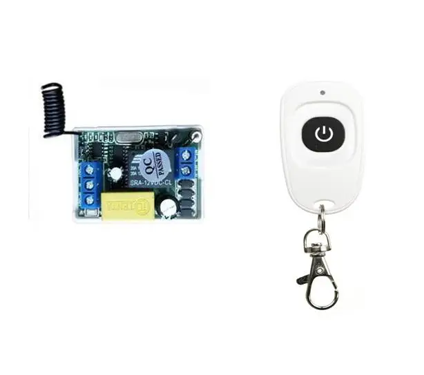 Wireless remote controlling switch RF AC 220 V 10 A 1CH 1* Transmitter ...