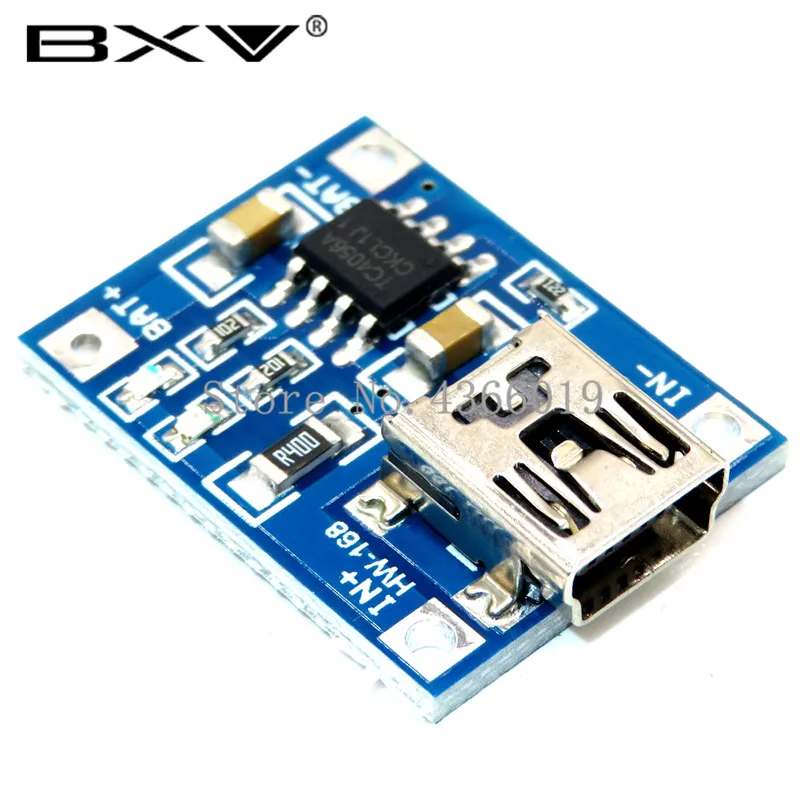 10PCS TP4056 5V Mini USB 1A Lithium Battery Charging Board Charger ...