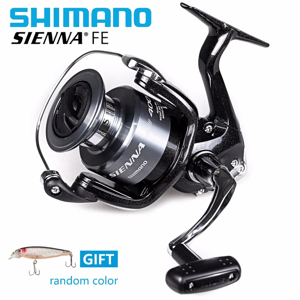 Original Shimano Sienna FE 4000 Spinning Reels With Free Lure Fishing ...