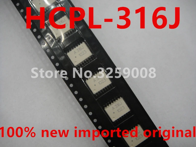 316J HCPL 316J 100%, nouveauté, importé, original | AliExpress