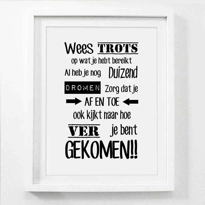 Dutch Inspirational Quotes