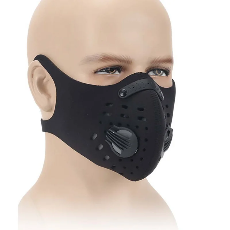 Anti-dust Cycling Mask Activated Carbon Face Masks Windproof Riding ...
