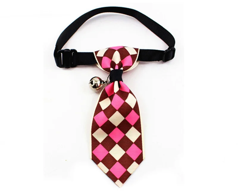 Collier,collier de chat à motif diamant, nœud papillon et cravates de ...