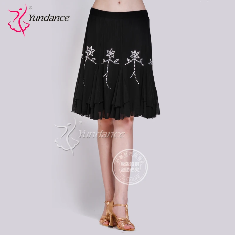 Falda de baile latino personalizada para mujer traje de baile moderno ...