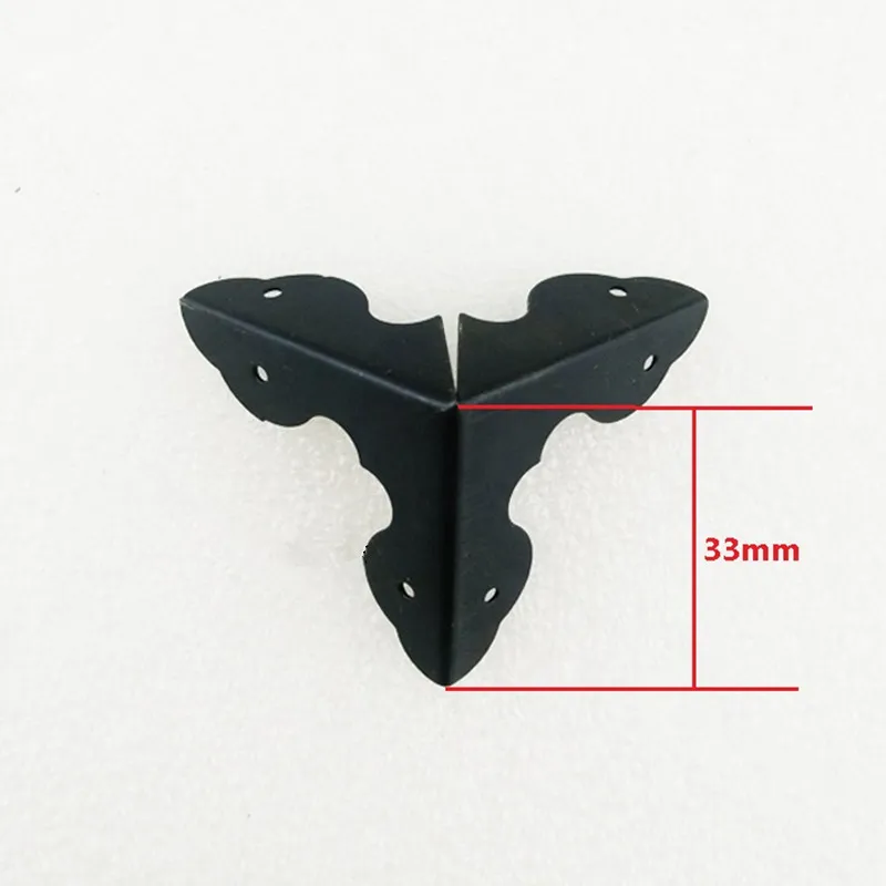 Black-Luggage-Case-Box-Corner-Brackets-Decorative-Corner-For-Furniture ...