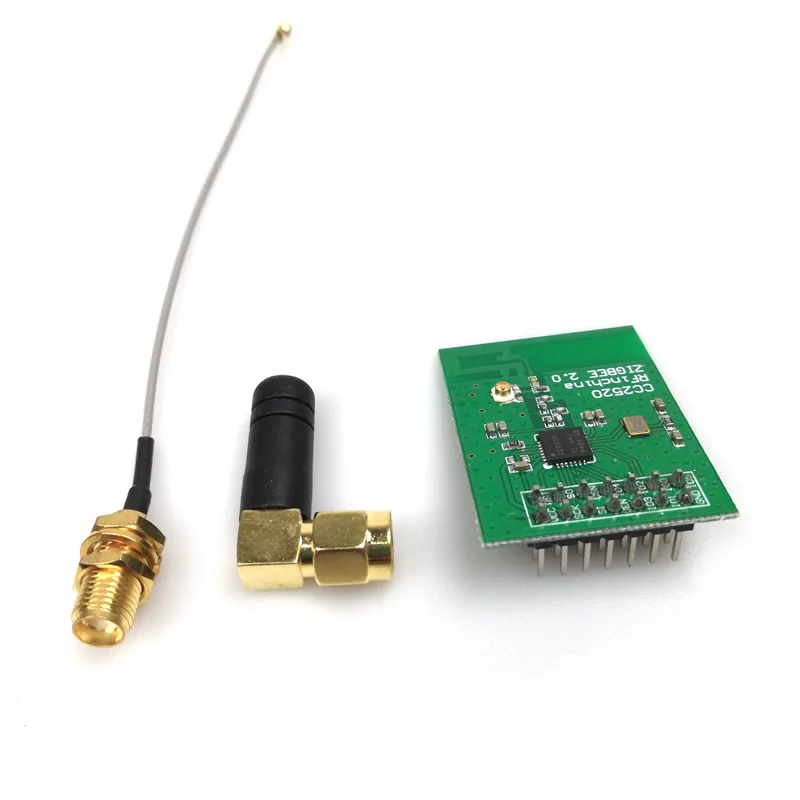 CC2520 ワイヤレスモジュール zigbee 無線センサーネットワークモジュール sma 外部アンテナ|wireless module ...