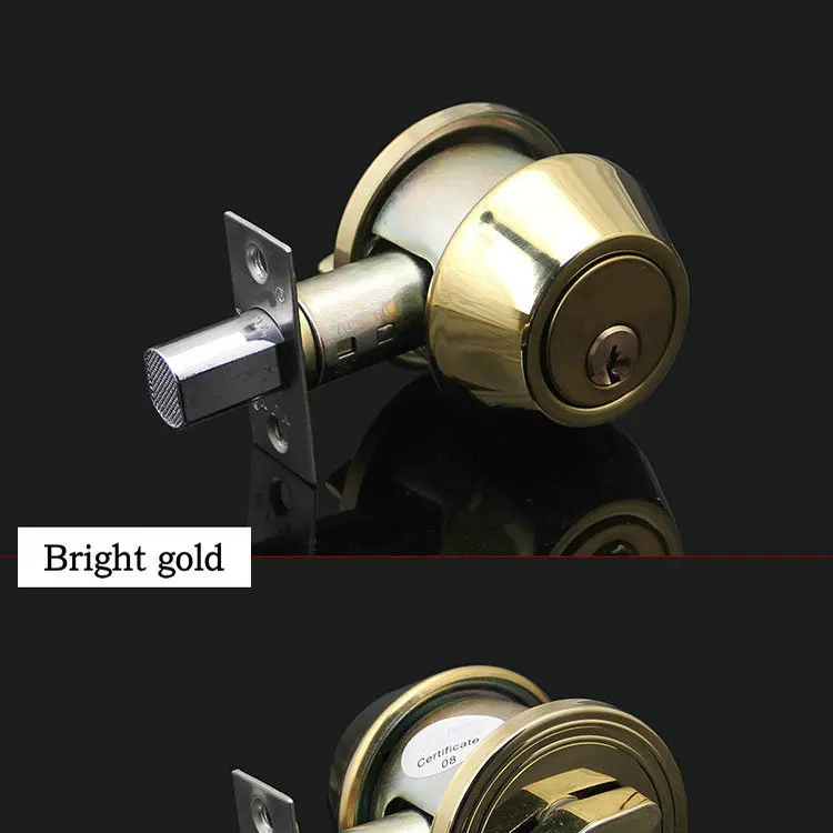 Double Cylinder With Deadbolt Auxiliary Door Lock With Key Osk106 ...