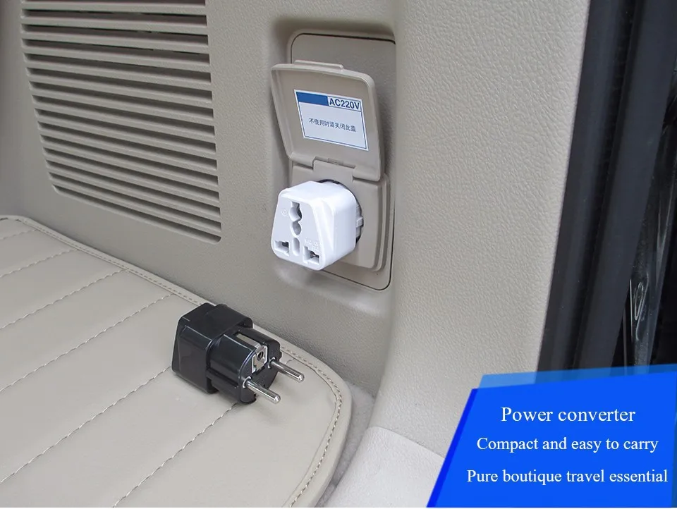 Toyota Prado 220v Ac Power Plug Of The Modified Backup Car Land Cruiser ...