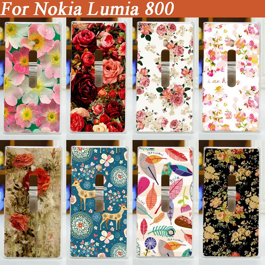 new arrival Painting beautiful flowers Cover Hard Case For Nokia Lumia ...