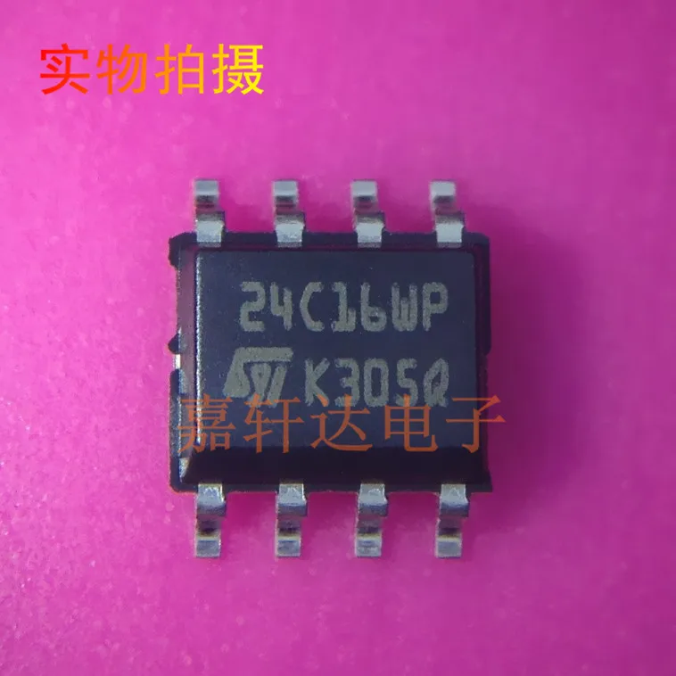 24C16WP SOP8 16 Kbit I2C EEPROM 100%|eeprom|eeprom i2c - AliExpress