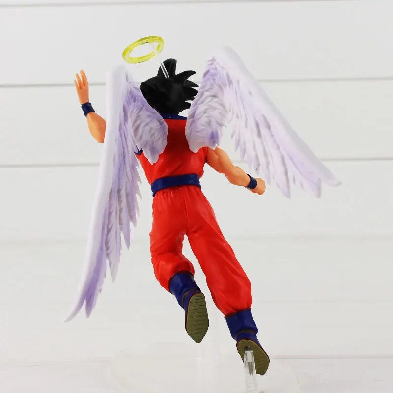 19cm Anime Dragon Ball Z Figure Toy Goku Dramatic Showcase Flying Gokou ...