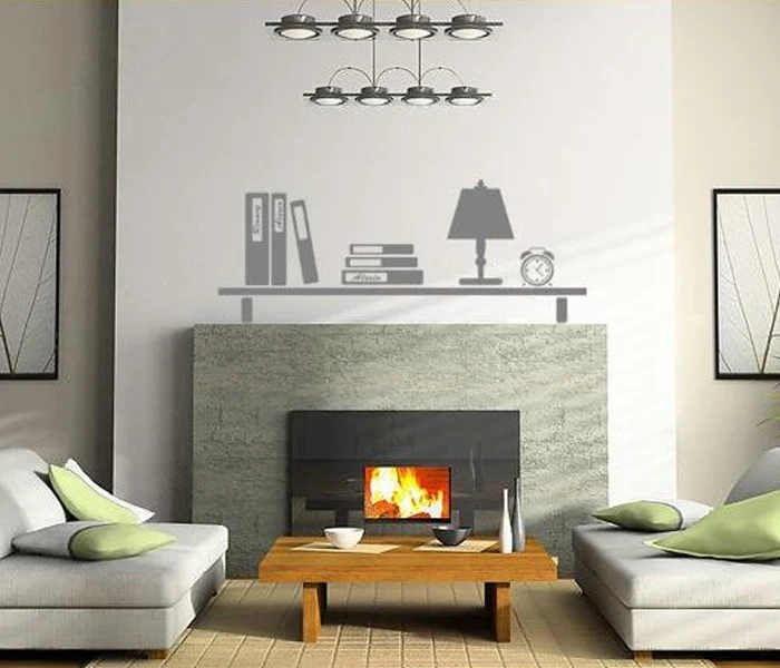 Peaceful-Life-Wall-Decals-For-Living-Room-Decoration-Modern-Home-Decor ...