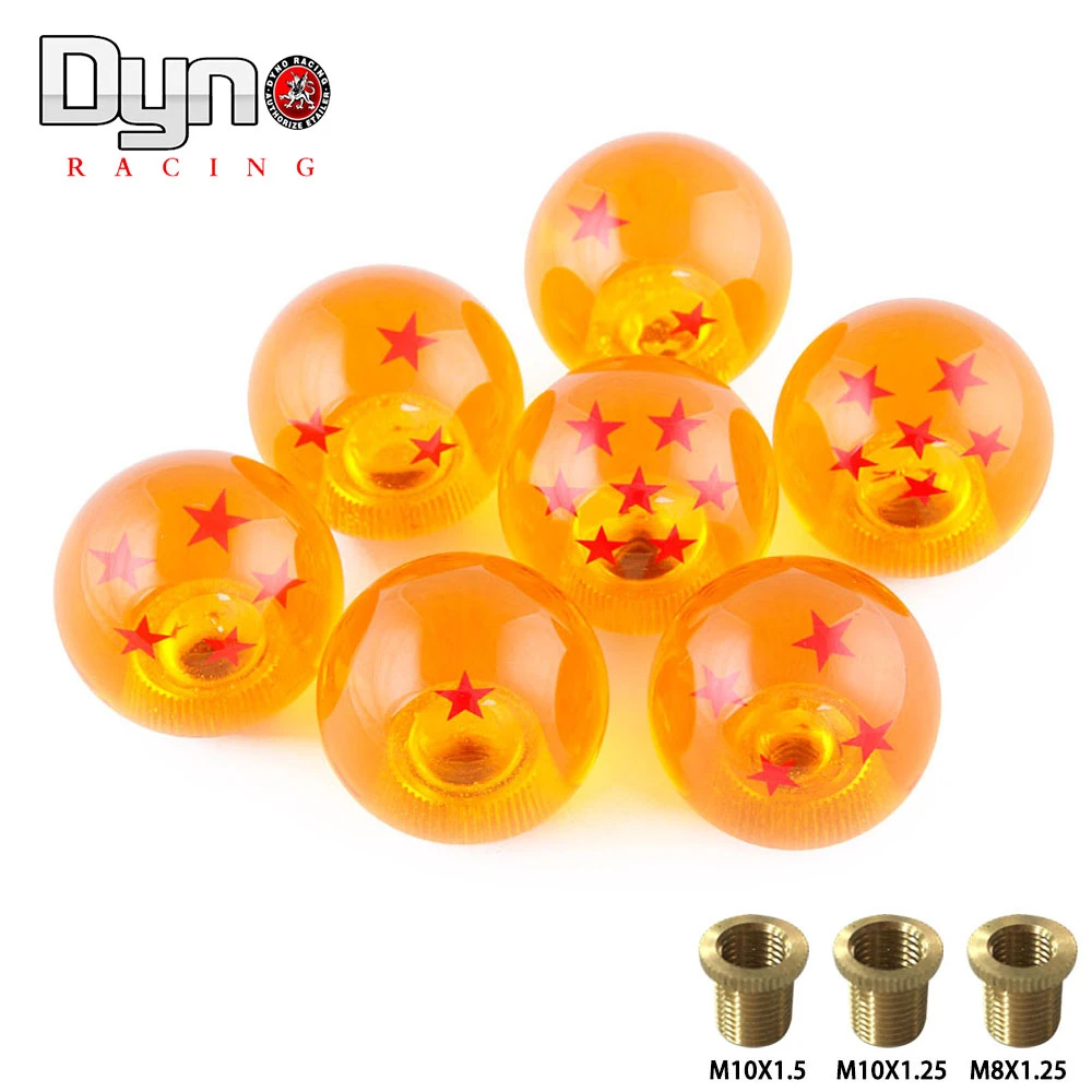 Universal Auto Shift Knob RARE Star BALL Z Orange BALL 54mm Diameter ...
