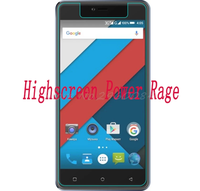 2pcs New Screen Protector Phone For Highscreen Power Rage 5" Phone ...