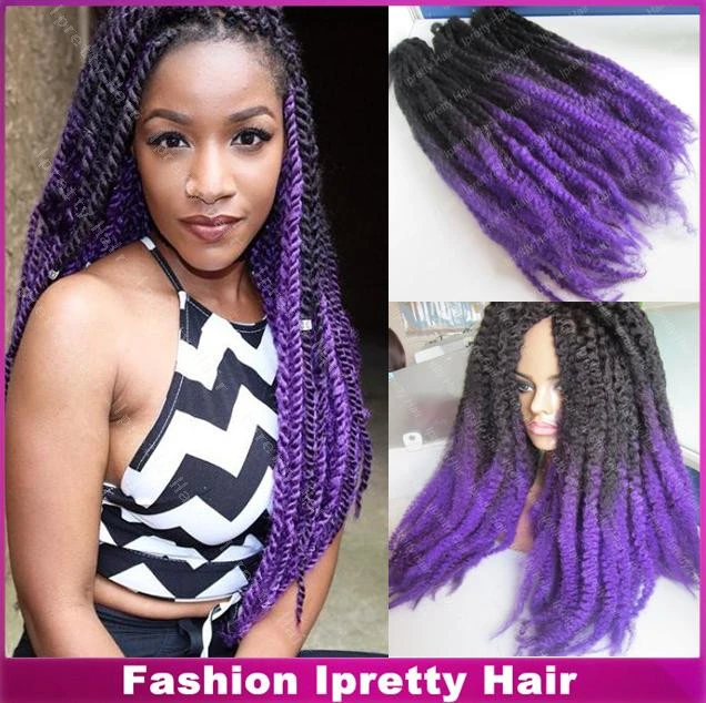 Purple Marley Twists