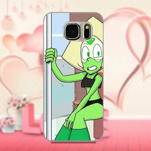 Soft Cell Phone Case Steven Universe Peridot Design For Apple Iphone 4 4s 5 5c Se 6 6s 7 8 Plus