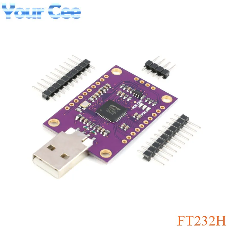 CJMCU FT232H USB to JTAG UART FIFO SPI I2C High Speed Multifunction FT232H Serial Port Module ...
