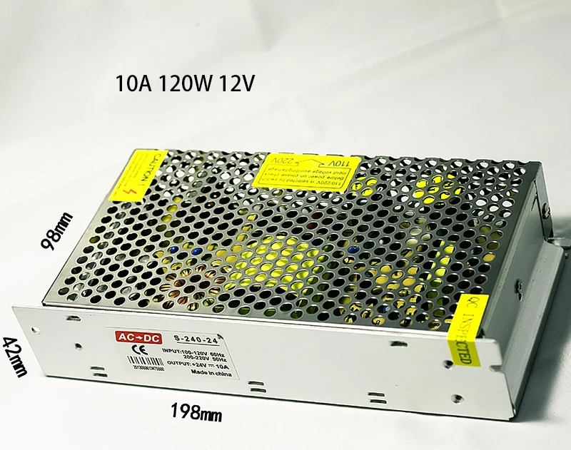 led strip Lighting Transformers DC12V LED Lights Driver for LED Strip ...