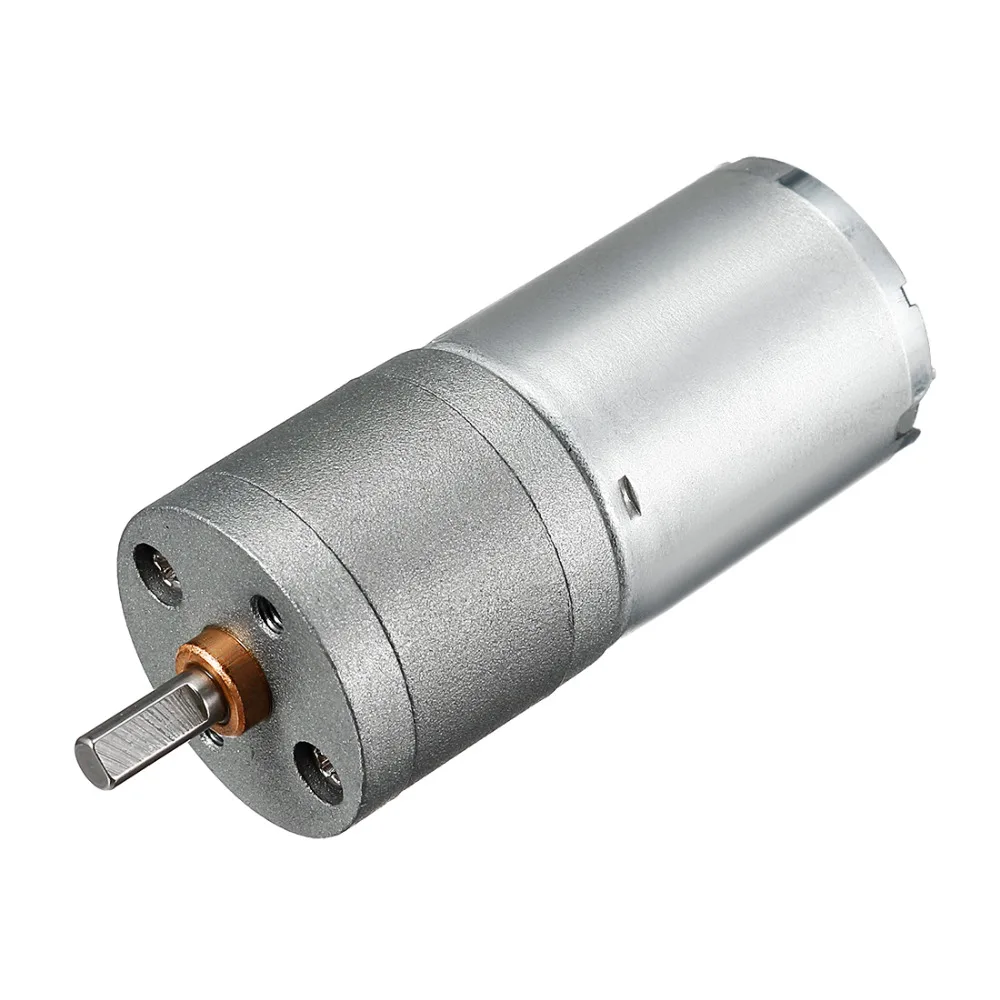 UXCELL Newest DC Mini Gear Motor 24V 10mA 22RPM 3 2kg cm Loading Torque