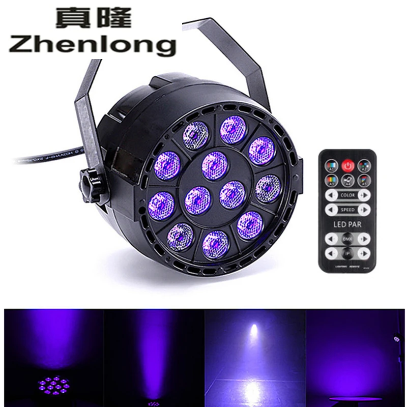 2pcs-lot-12-LEDs-36W-Sound-Active-purple-Stage-Par-Light-Violet-Led ...