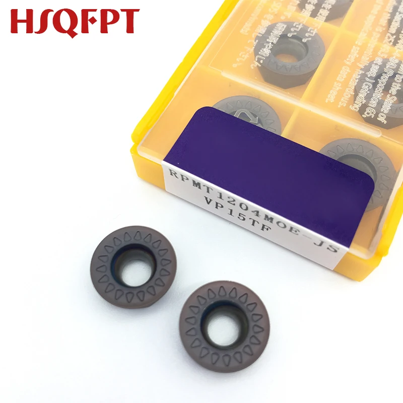 10pcs Rpmt1204mo E Vp15tf Turning Tool Carbide Insert Rpmt 1204 Mo ...