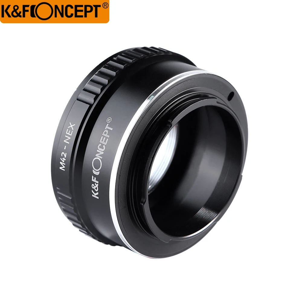 K&F CONCEPT M42 NEX Professional lens Adapter Ring M42 Lens to Sony NEX ...