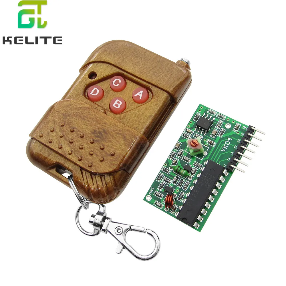 1set =2pcs 2262/2272 Four Ways Wireless Remote Control Kit,m4 The Lock ...