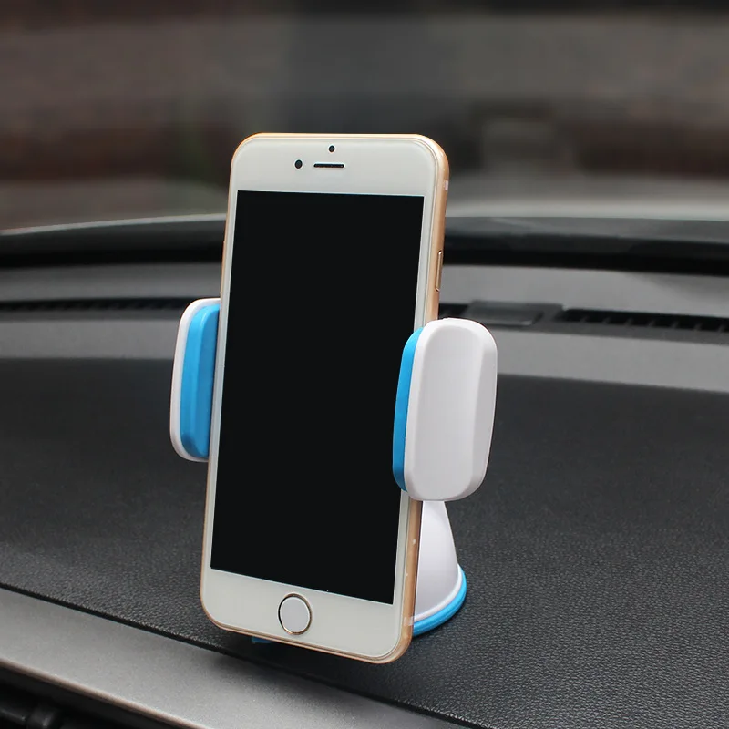 Mobile phone bracket sucker type multi function vehicle lazy supporter ...