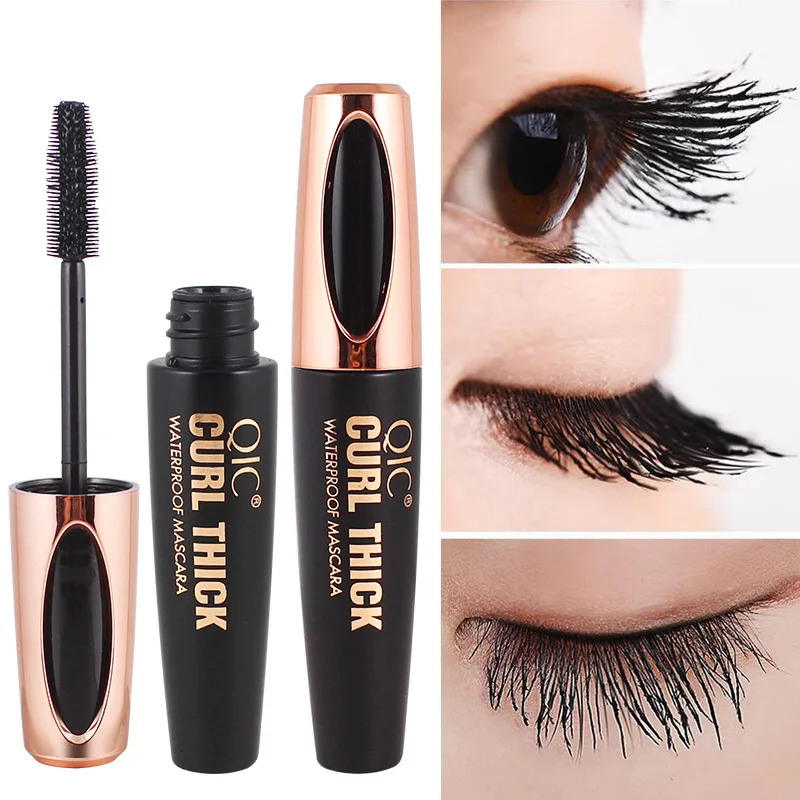 Eye Lashes Makeup Mascara 4d Eyelash Mascara Lengthen Curling Black Waterproof Mascara Women