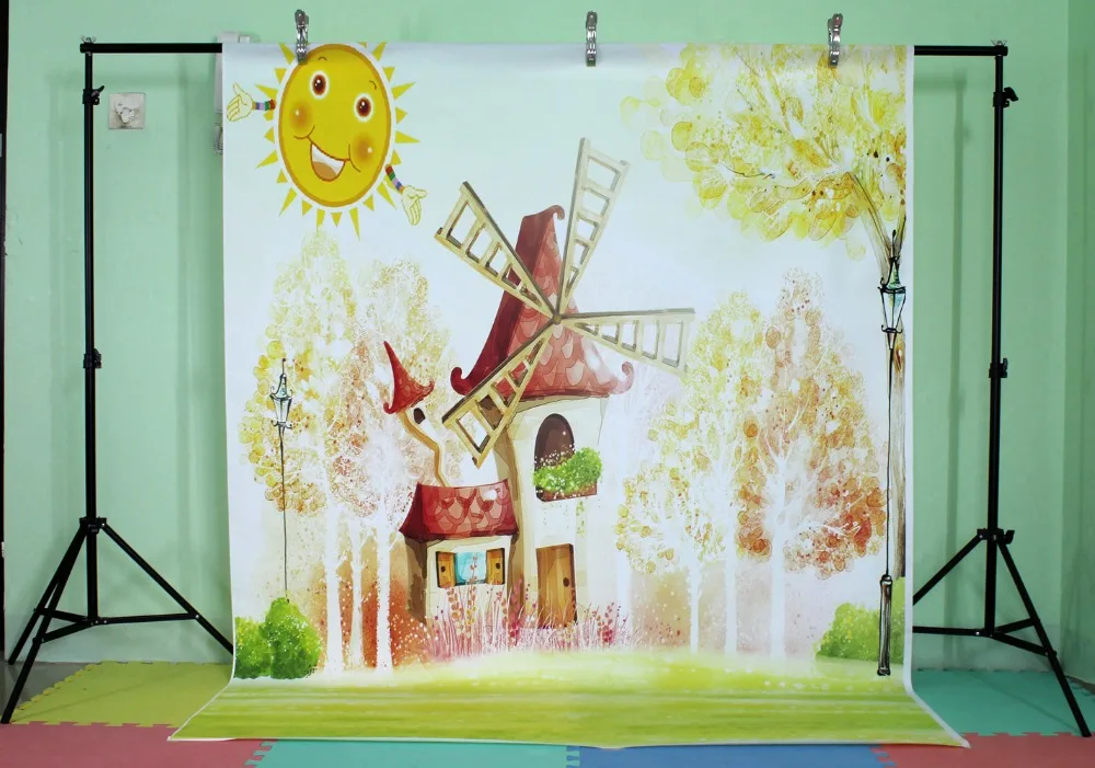 LIFE MAGIC BOX Vinyl Cute House Studio Backdrops Party Background ...